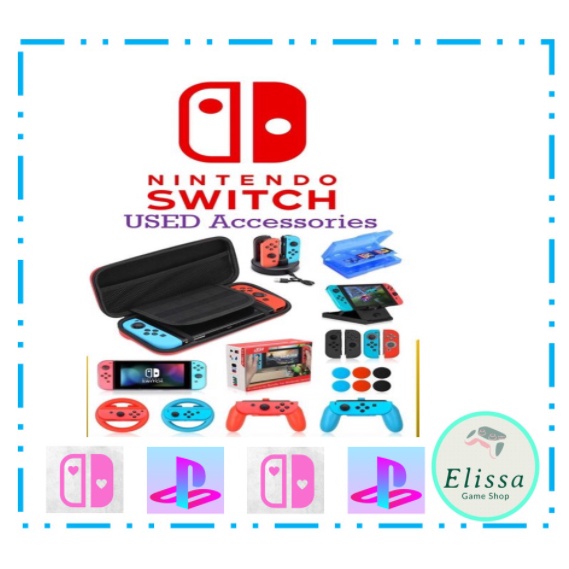 (PROMO) Nintendo switch/switch lite USED Accessories. | Shopee Malaysia