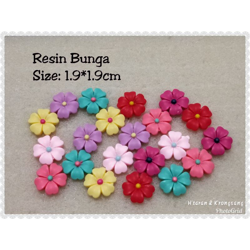 Resin Bunga (20pcs) | Shopee Malaysia