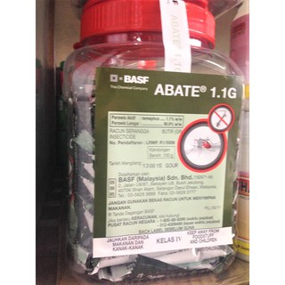 BASF Abate® 1.1G Mosquito Larviciding 100G / Jentik-Jentik Nyamuk ...