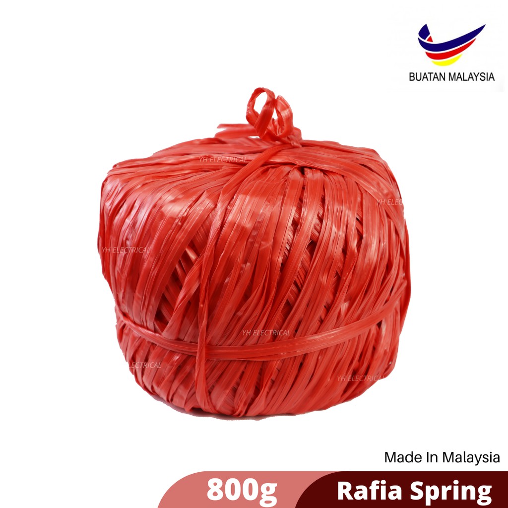 800g Premium Plastic Raffia String / Rope / Tali Rafia Plastik (Random ...