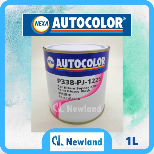 Nexa Autocolor Semi Glossy Black Paint / Cat Hitam Separa Kilat P338-PJ ...