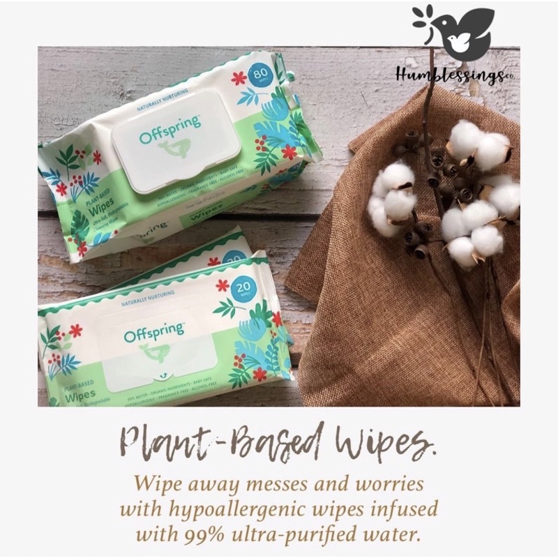 Ready Stock!! Offspring Plant Based Wet Wipes | Shopee Malaysia