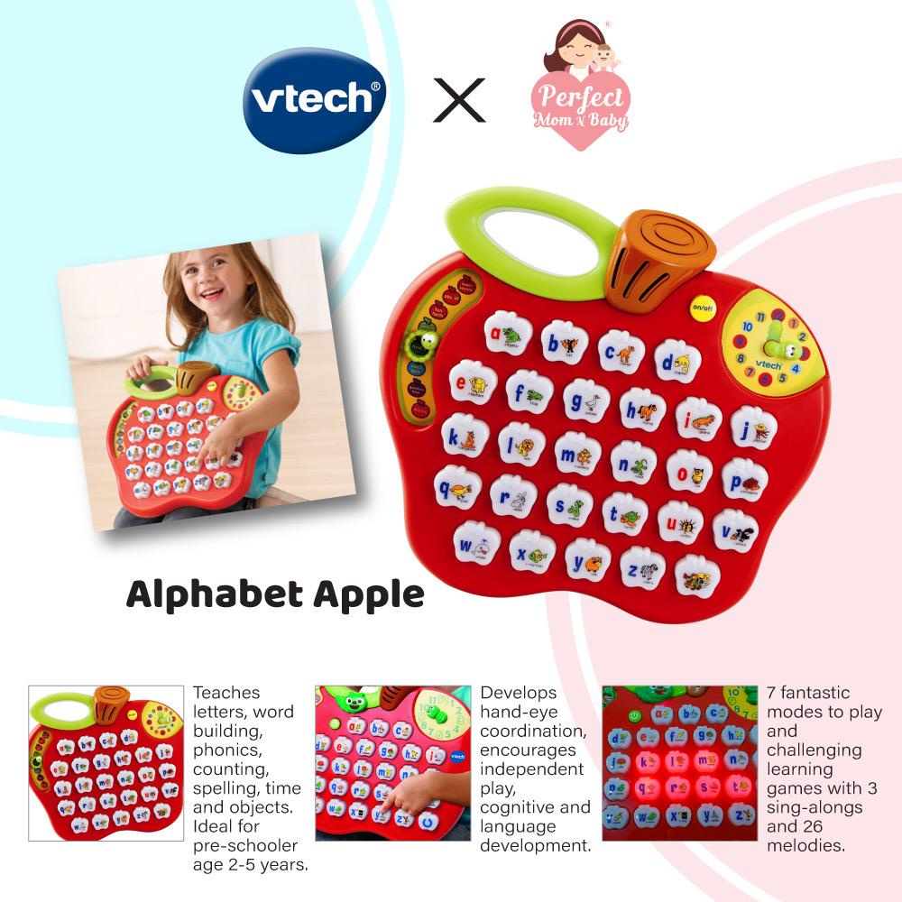 VTECH Alphabet Apple for 2-5 years | Shopee Malaysia