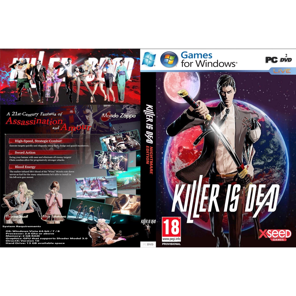 Killer is Dead - Nightmare Edition PC GAME [Offline] | Shopee Malaysia