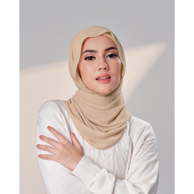 DEFECT (SCARLET INSTANT SHAWL BY TUDUNG RUFFLE) | Shopee Malaysia