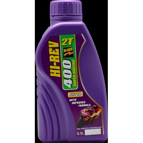 Original Hirev Hi-Rev Minyak 2T 400 Oil 0.5 Litre 0.5L Minyak 2T Wangi ...