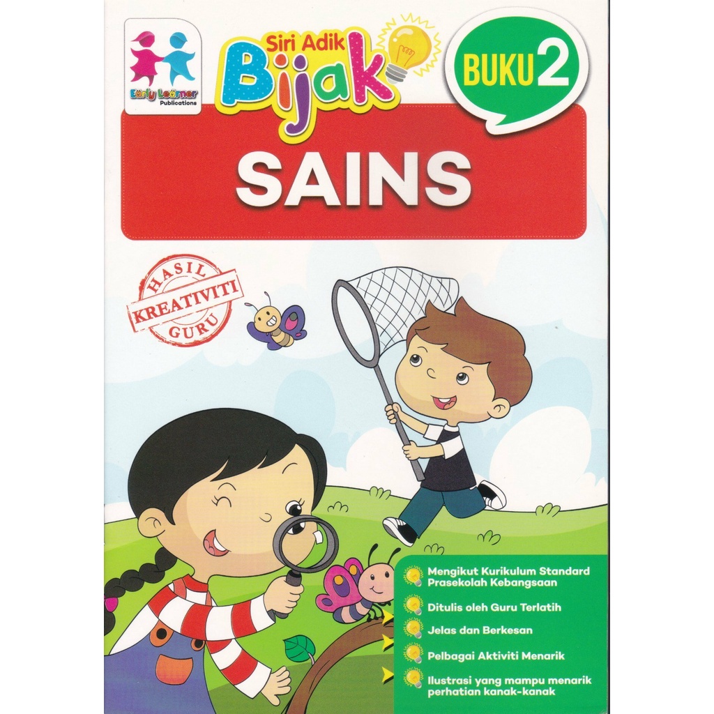 Early Learner: Siri Adik Bijak Sains Prasekolah 6 Tahun Buku 2 KSPK ...