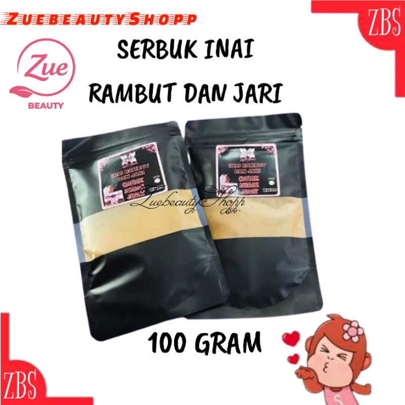 INAI RAMBUT & JARI SERBUK DAUN ASLI [ READY STOCK] | Shopee Malaysia