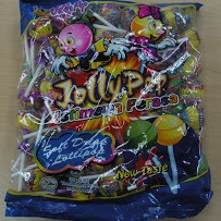 JOLLYPOP JOLLY POP LOLLIPOP CANDY 60PCS MIXED FRUIT / SOUR / SOFT DRINK ...