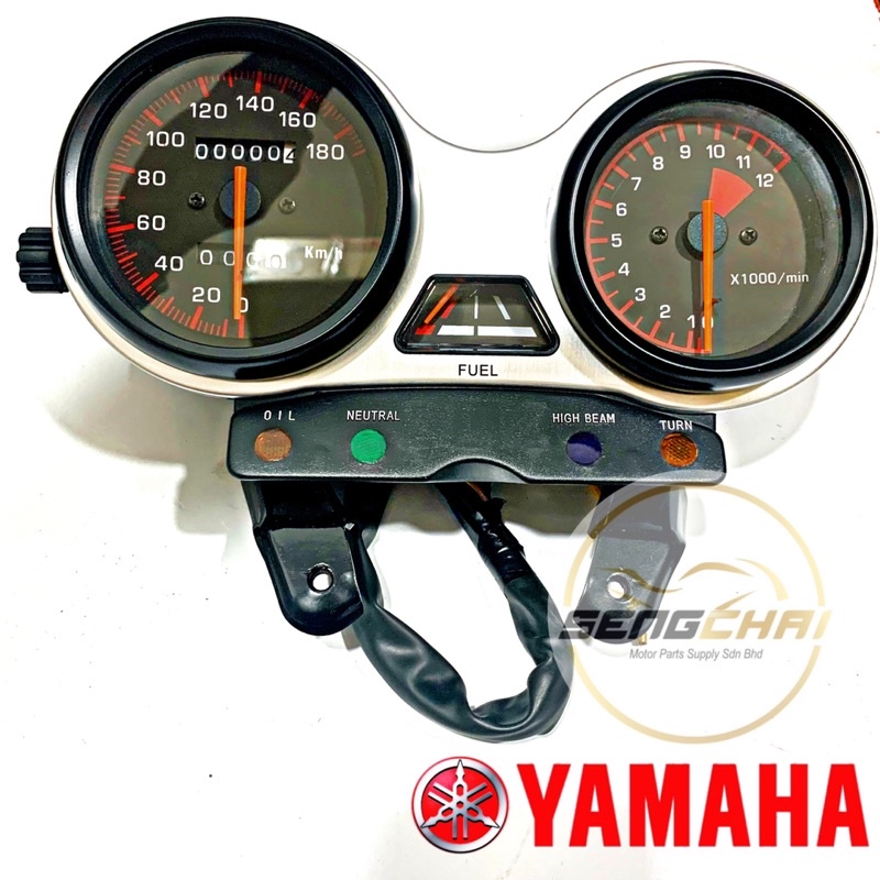 RXZ 3XL MILI METER ASSY RXZ PETAK SPEEDOMETER 180KM/H YAMAHA STANDARD ...