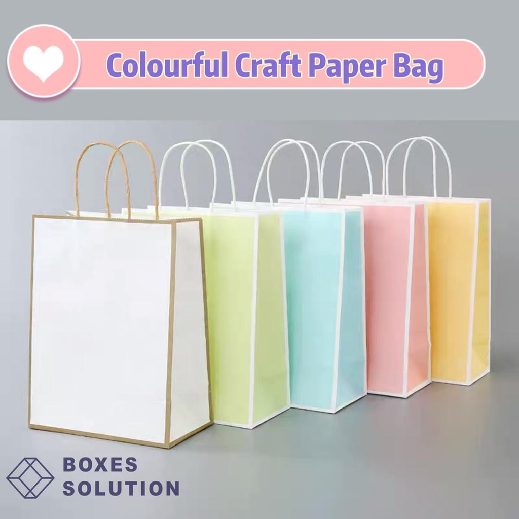 AVAILABLE NOW IN IPOH!! Craft Paper Bags Shopping Bag Retails Bags Gift ...