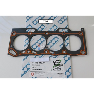 SANWA Japan Graphite Head Gasket OEM P/N 11115-11070 Toyota Corolla ...
