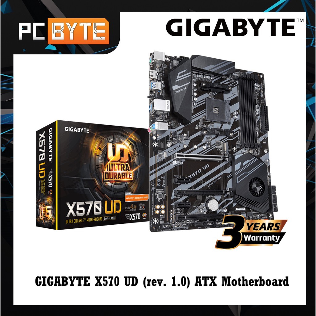 GIGABYTE X570 UD (rev. 1.0) ATX Motherboard | Shopee Malaysia
