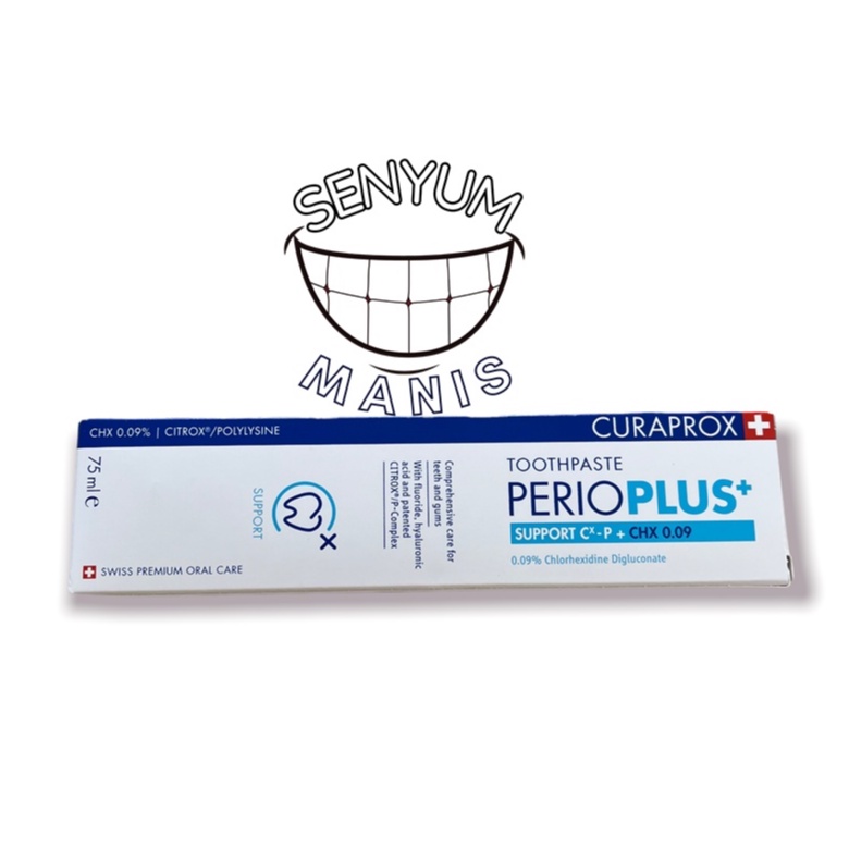 Curaprox Toothpaste PerioPlus+ Support (75ml) ***Exp: 10/2023*** | Shopee Malaysia