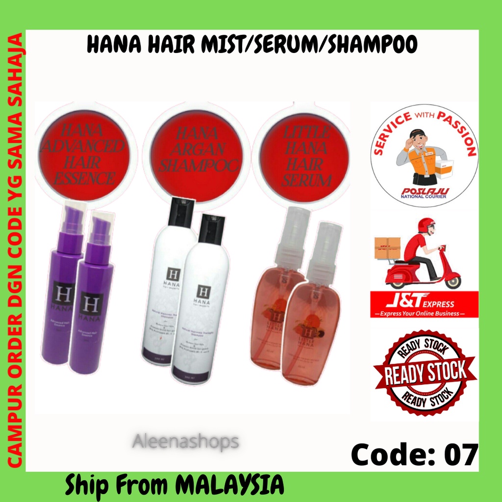 HANA Hair Serum Shampoo Vitamin Rambut Pewangi Rambut Original Rambut ...