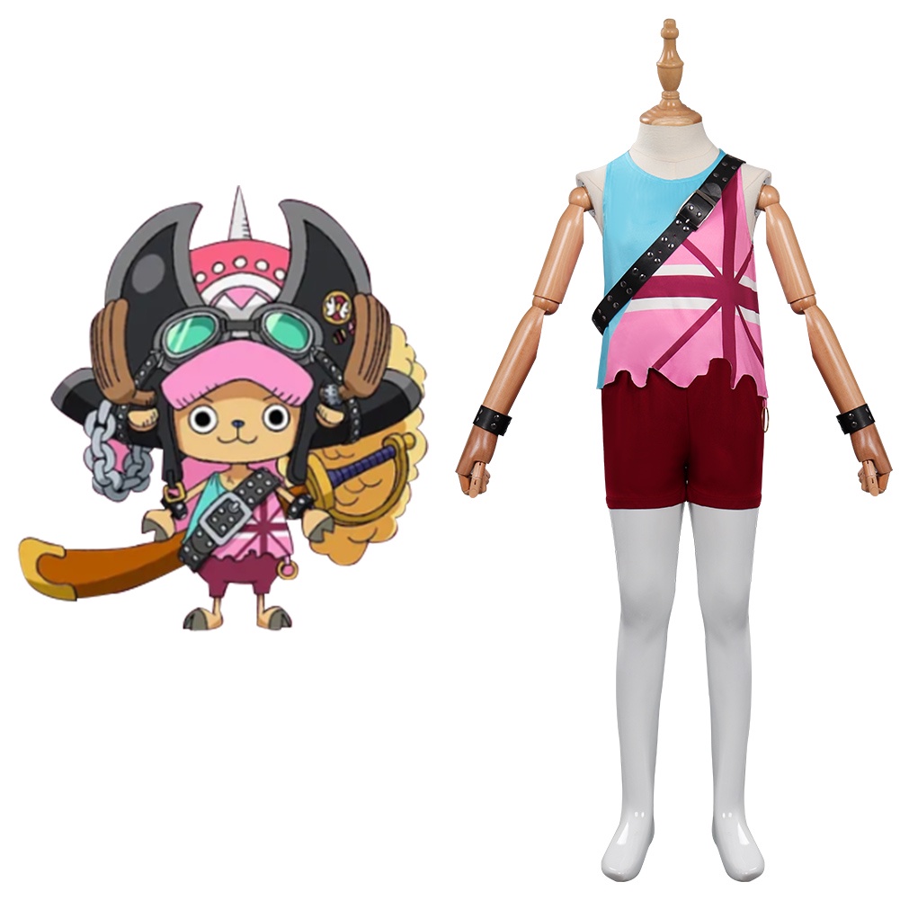 Anime One Piece Film Red 2022 Tony Tony Chopper Cosplay Costume Outfits ...