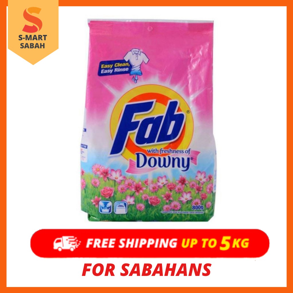 [Sabah] Fab with Freshness of Downy Laundry Powder (720g) | Shopee Malaysia