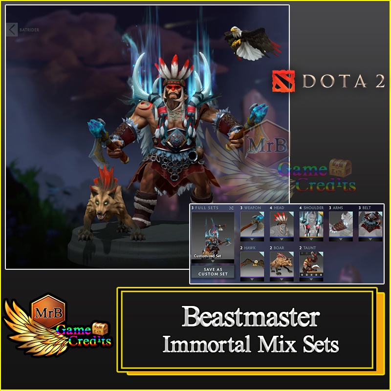 Beastrmaster - ** Immortal Mix Sets** Immortal Shoulders / Primal Paean ...