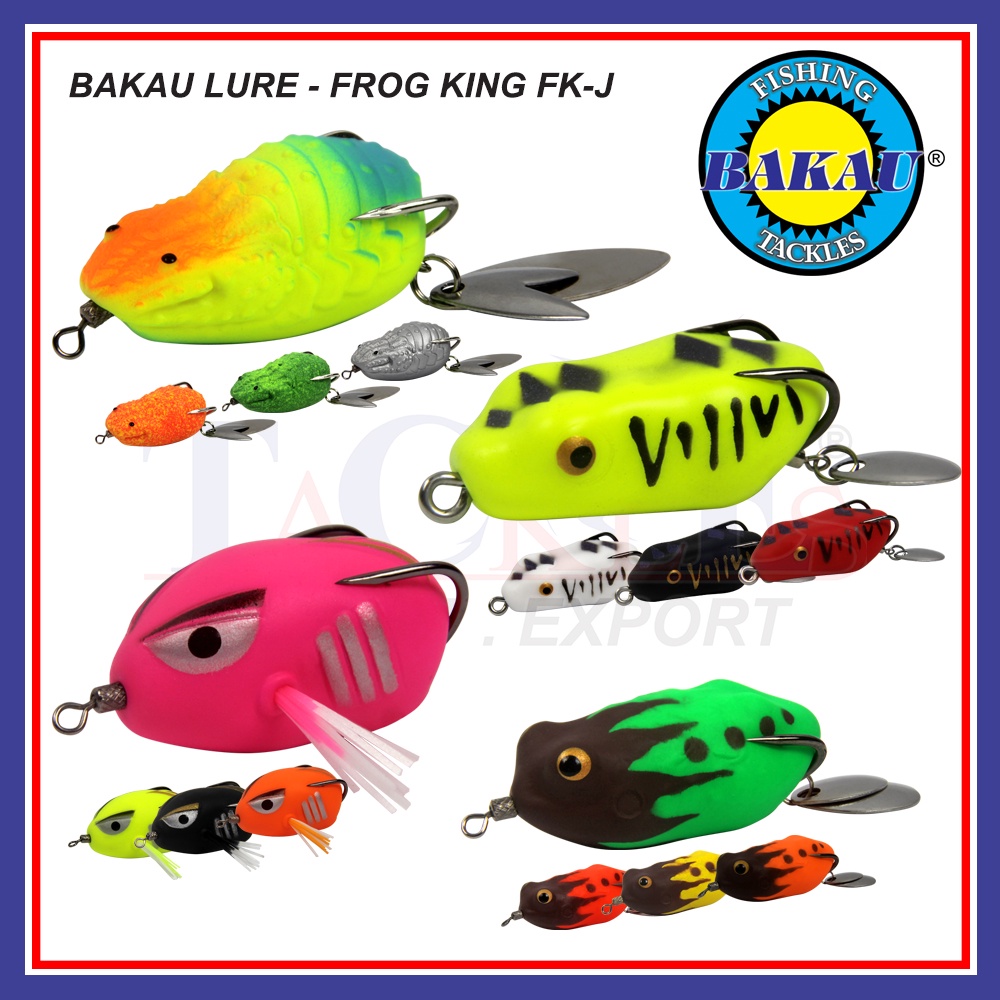 Bakau Lure Frog King FK-J Long Cast Frog Fishing Lure | Shopee Malaysia
