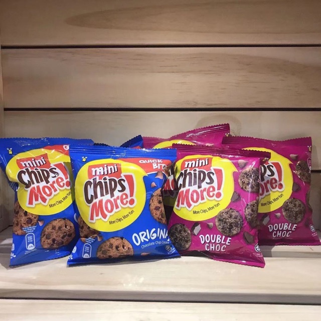 Mini Chips More (Original / Double Choc) 28g | Shopee Malaysia