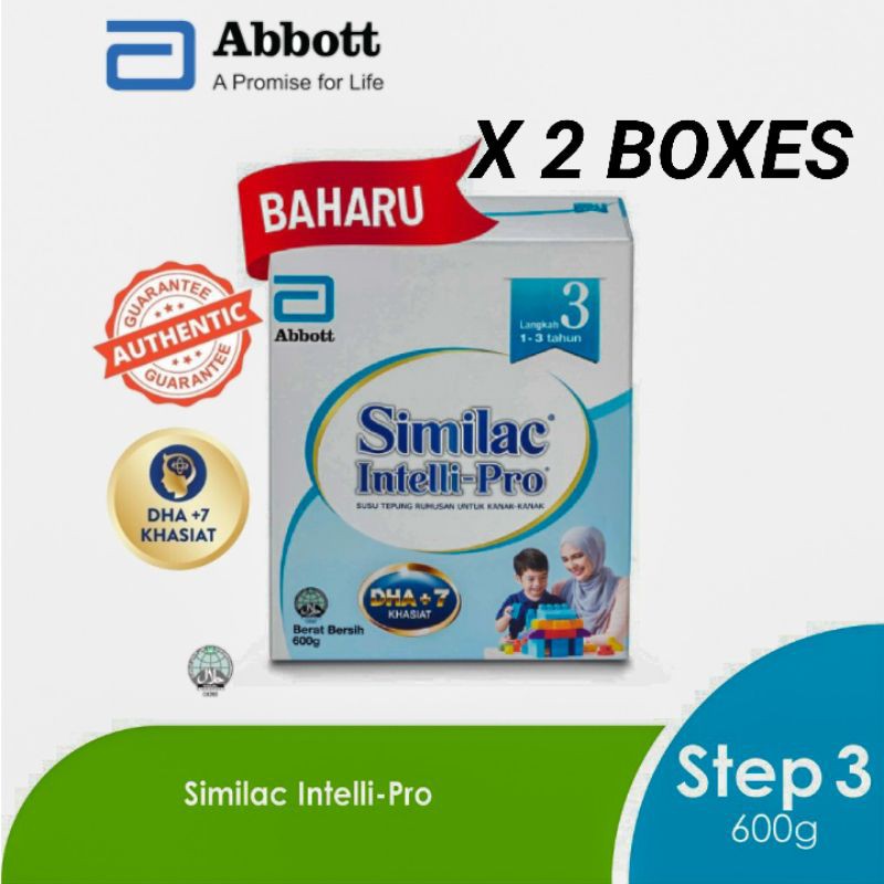 SIMILAC INTELLI-PRO STEP 3 (2 BOXER) | Shopee Malaysia