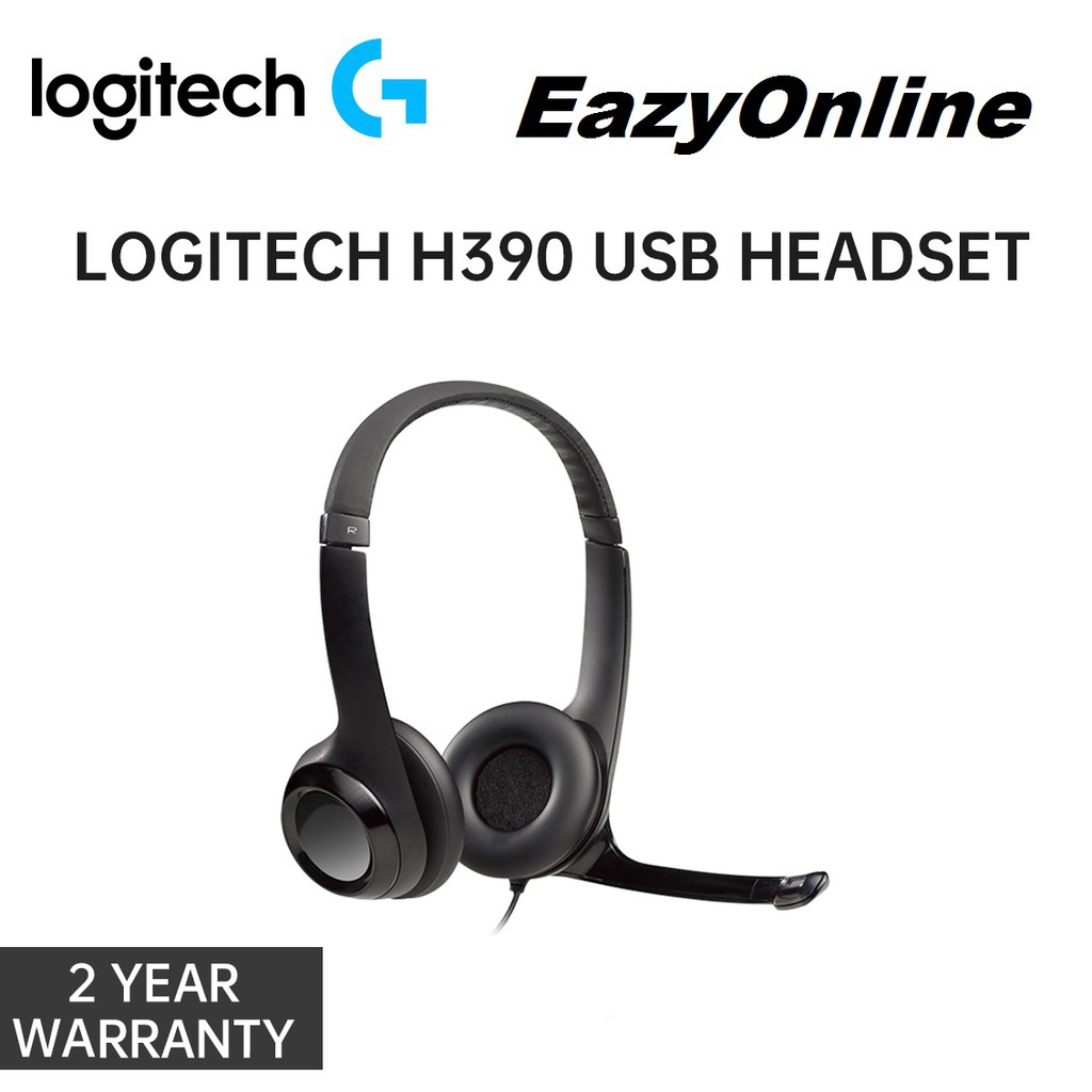 Logitech H390 USB Computer Headset | Shopee Malaysia