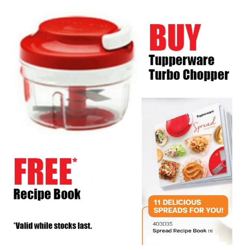 (Ready Stock) Tupperware Turbo Chopper | Shopee Malaysia