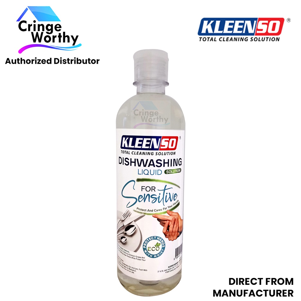 KLEENSO Eco Dishwashing with Skin Protection Especially for Sensitive ...