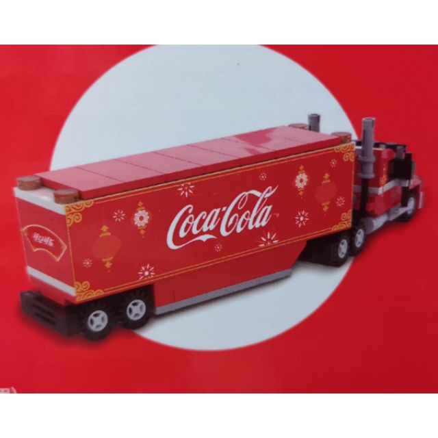 Coca Cola Building Block CNY Calendar Coca Cola Truck | Shopee Malaysia