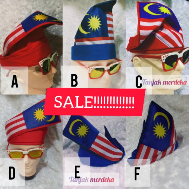 SALE!!! !!!!Tanjak merdeka!!!merdeka!!!! | Shopee Malaysia