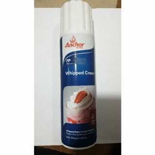 Emborg / Anchor Whipped Cream Spray 250 Gram / 500 G, Anchor Aerosol ...