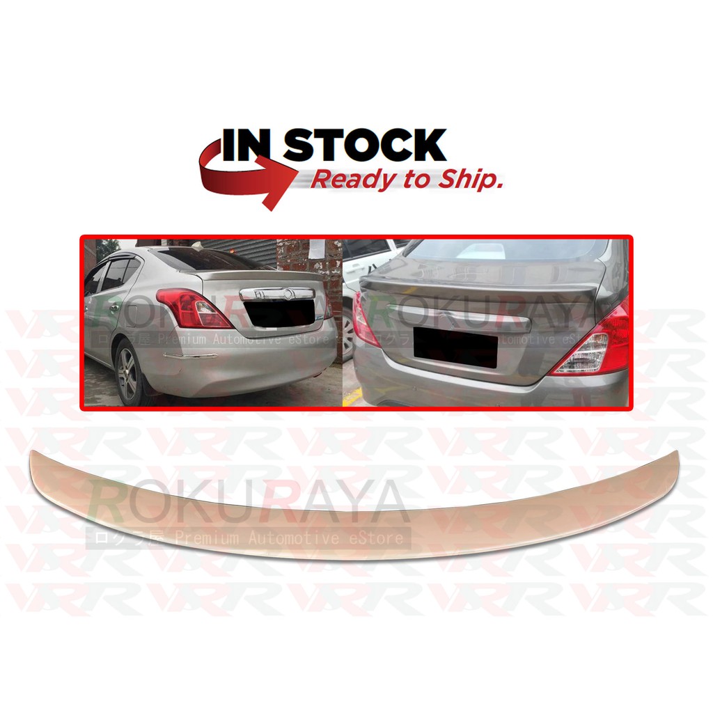 Nissan Almera N17 Original ABS Plastic OEM Rear Back Bonnet Bonet Trunk ...