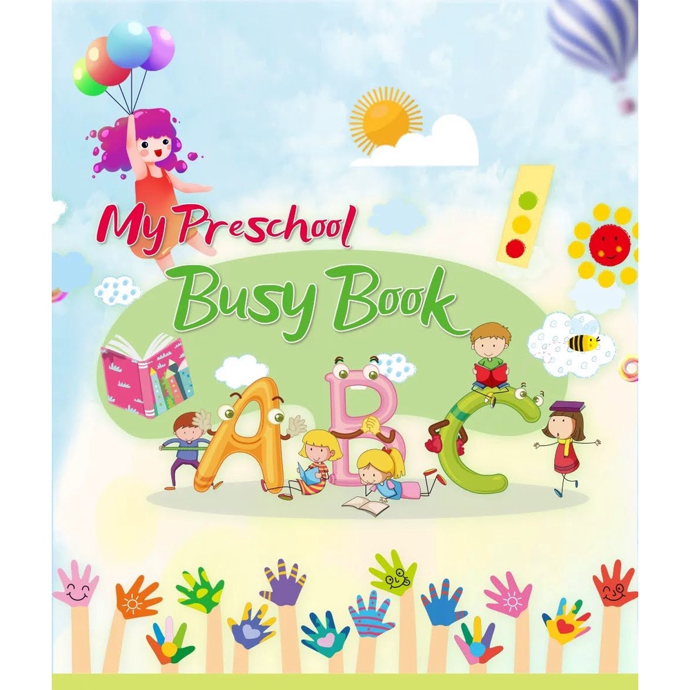 My Preschool Busy Book / My First Busy Book Montessori Interactive ...
