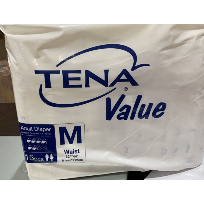 Tena Value Adult Diapers M15 loose pack (tape) | Shopee Malaysia
