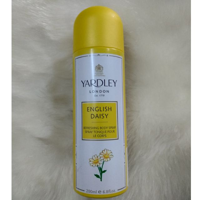 YARDLEY LONDON ENGLISH DAISY REFRESHING BODY SPRAY 200ML | Shopee Malaysia