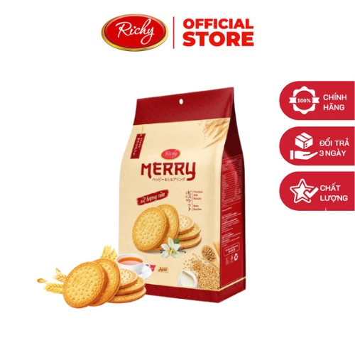 Merry Richy Milk Biscuits 192Gram | Shopee Malaysia