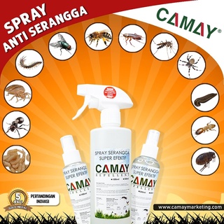 Camay Spray Insect Repellent Kutu Haiwan Semut Lipas Pepijat Lalat ...