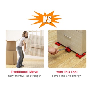 5 in 1 heavy duty Alat angkat perabot Furniture mover moving heavy ...