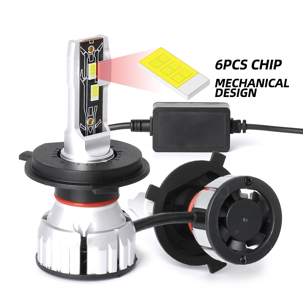 KATEWAY High Power Mini 20000Lm 110W 3570 LED 12V 24V Super Bright 9005 9006 LED Head Light,Auto ...