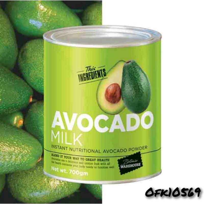 This Ingredients Instant Nutritional Avocado Milk Powder 700GM | Shopee ...