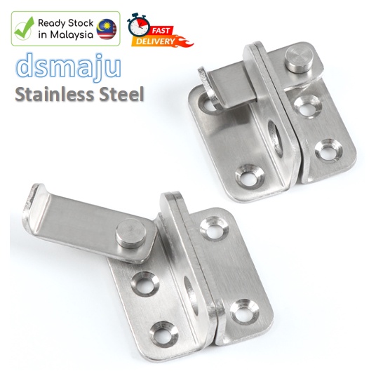 Stainless Steel Left Right Lock Door Swivel Bolt Swing Bolt Security ...