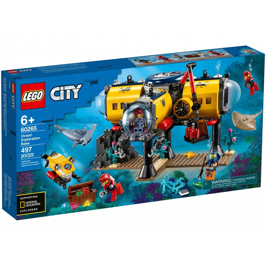 [BricksInBoots] LEGO City Ocean Exploration Base (60265)(497Pieces ...
