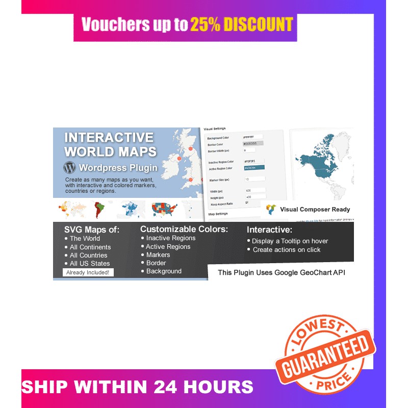 [LIMITED EDITION] Interactive World Maps The Responsive Interactive ...