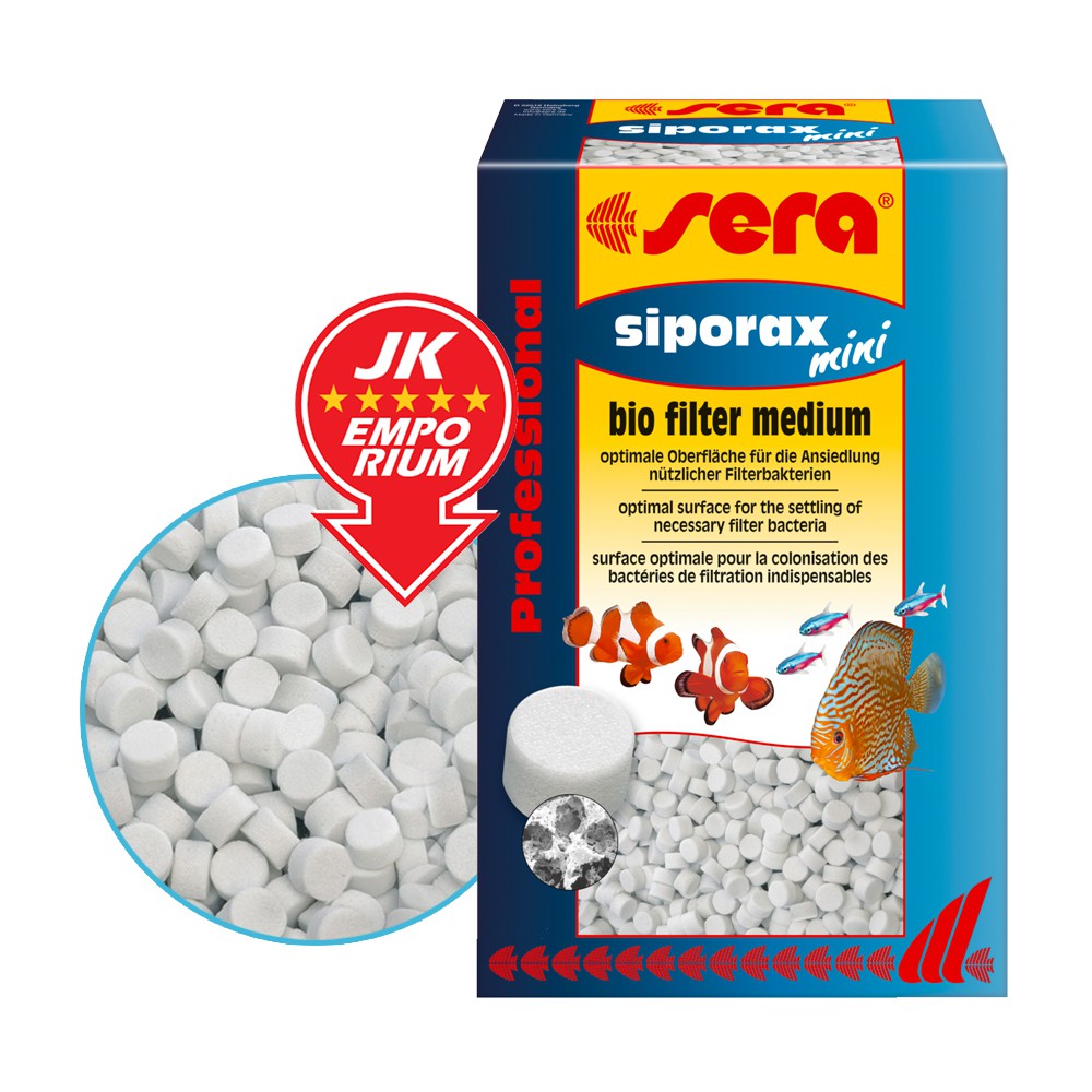 Sera Siporax Mini Professional Filter Media Bio Medium Biological ...