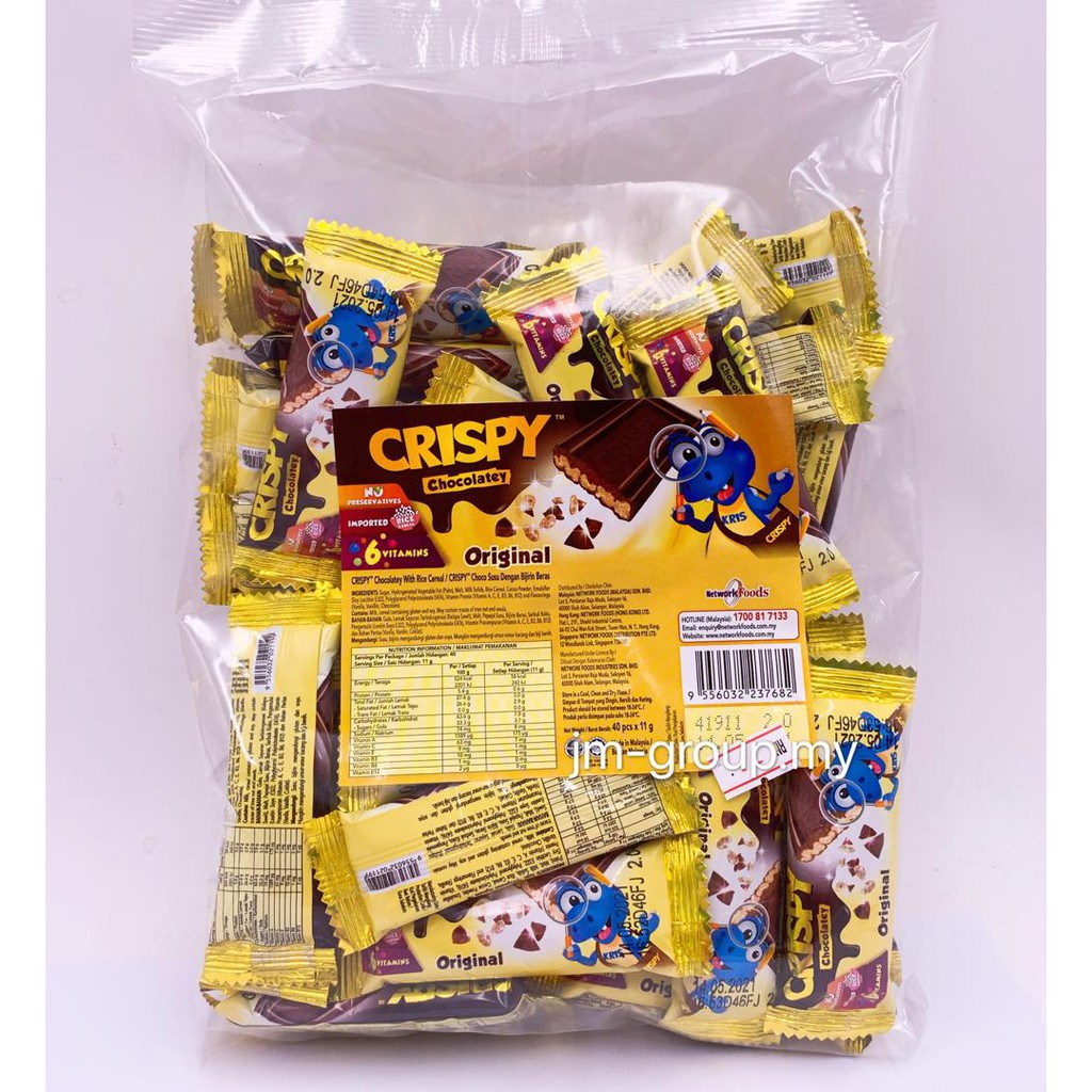 Crispy Chocolatey 11GX40PCS | Shopee Malaysia