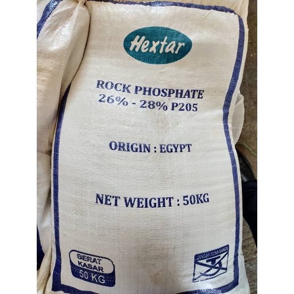 baja rock phospate 50kg baja kapur akar tanah | Shopee Malaysia