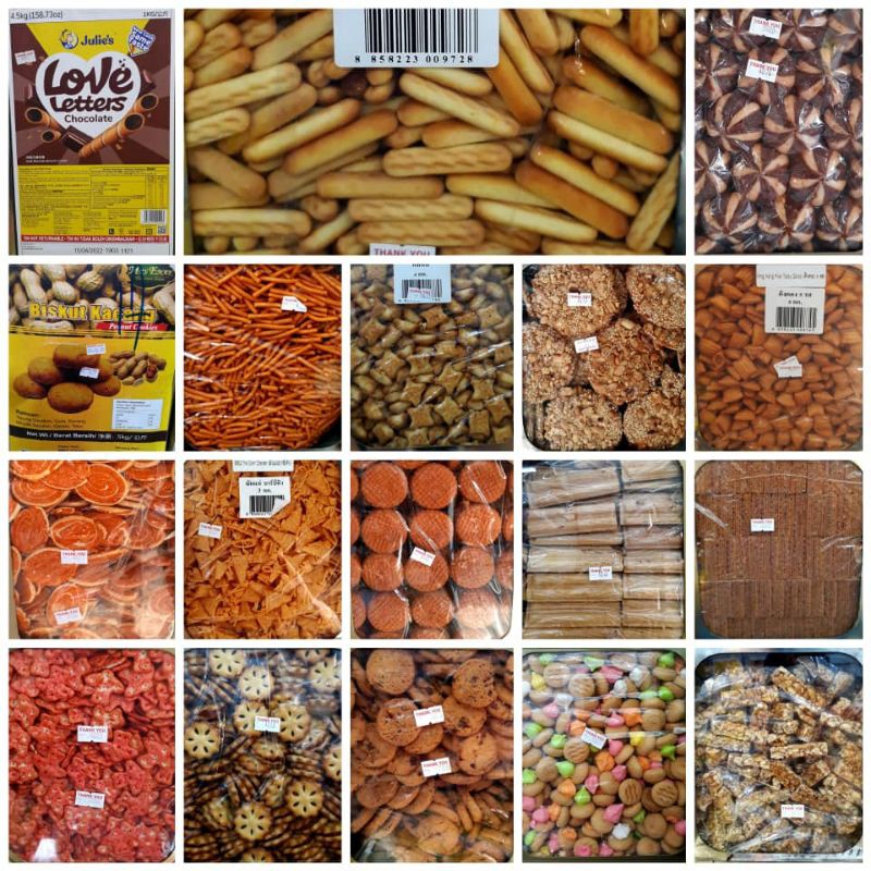 Biskut Timbang Pelbagai Jenis/Biskut Raya/Biskut Festival 200g~1KG ...