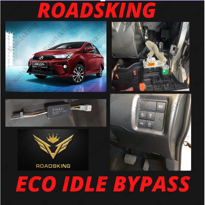 PERODUA BEZZA ECO AUTO START STOP IDLE BYPASS CABLE SOCKET SPEC X H AV ...