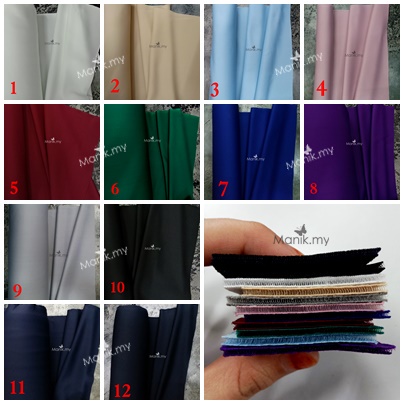 Neoprene Fabric / Kain Scuba Stretchable Fashion Designer (63 Inch ...