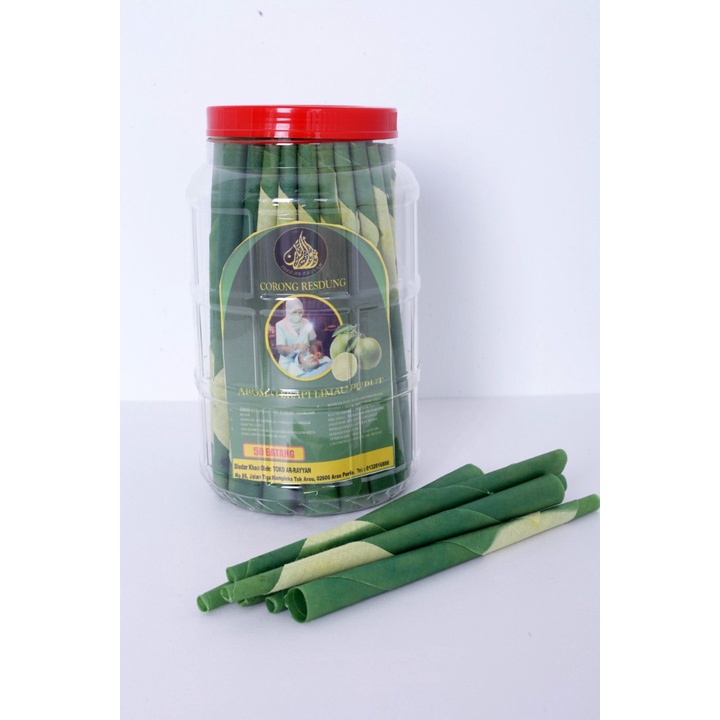CORONG RESDUNG LIMAU PURUT (HIJAU) RORONG ASAP TRADISIONAL ...